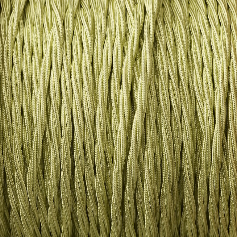 Fabric Covered Braided 3 Core Lighting Flex - Edison Light Globes Pty Ltd