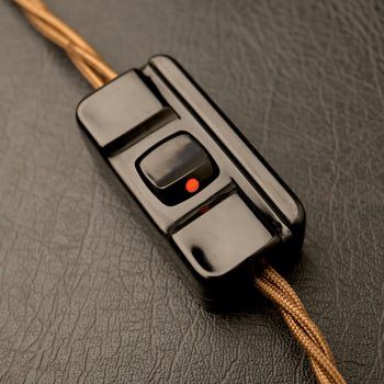 Black 10A Inline switch 230V