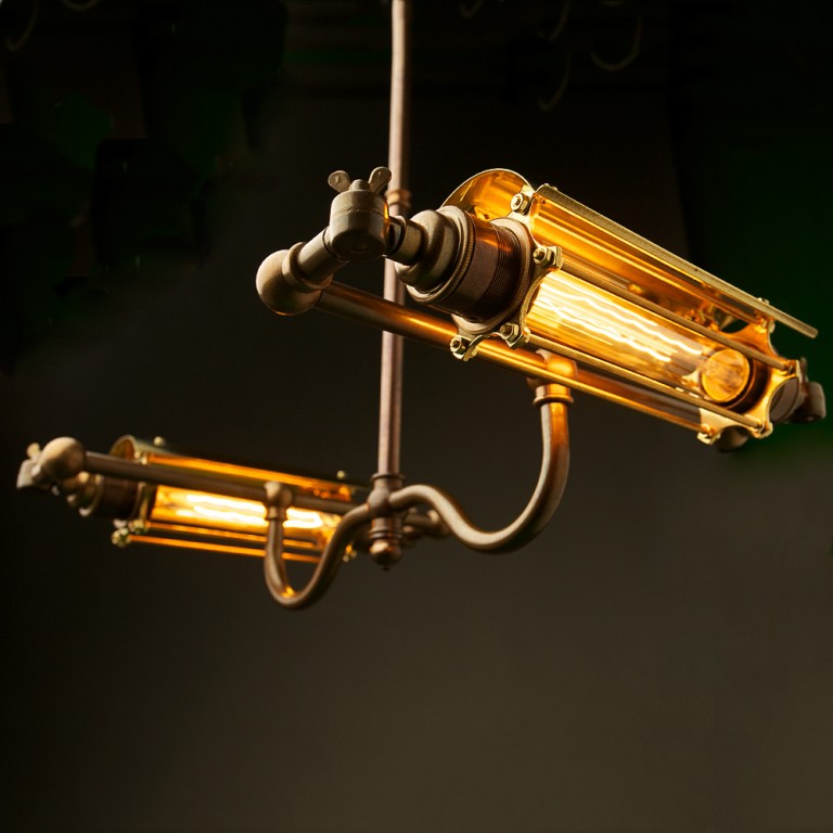 Vintage Edison Train Carriage light