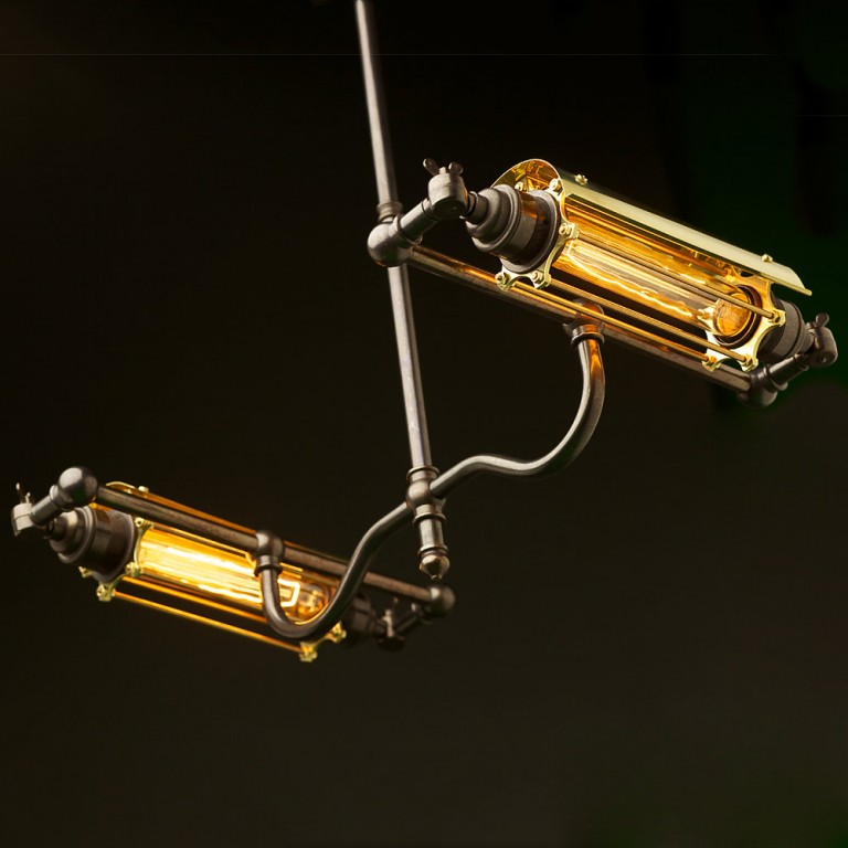 Vintage Edison Train Carriage light