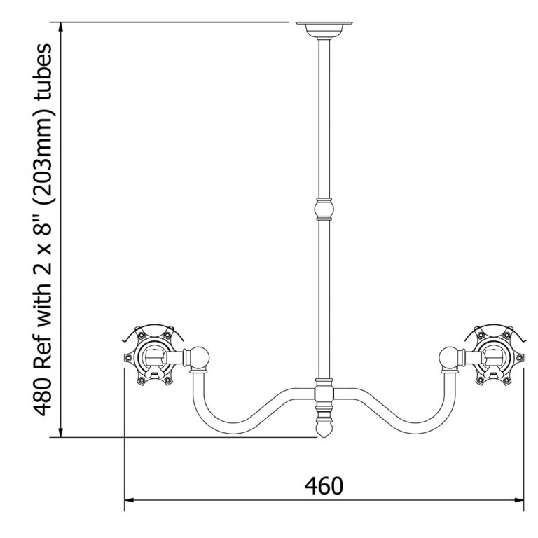 Vintage Edison Train Carriage light