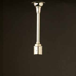 Single Rod Nickel lamp pendant