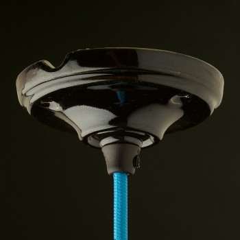 Black Porcelain Ceiling Rose