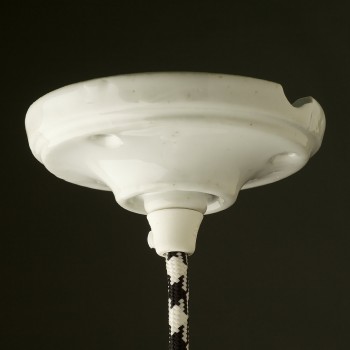 White Porcelain Ceiling Rose