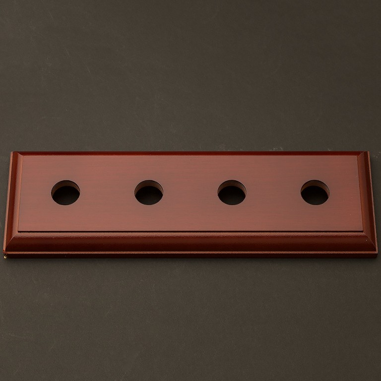 Traditional timber long square quad switch block