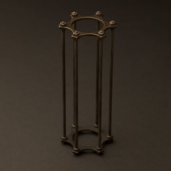 Bronze Medium Bulb Cage Wall Mount Lamp