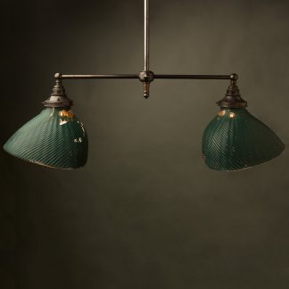 Green Mirror X-Ray Shade Booth Pendant