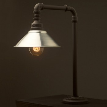 Plumbing Pipe Fixed Table Shade Lamp