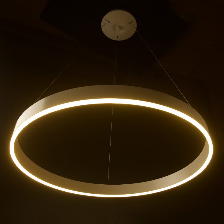 LED circle pendant 800mm - Edison Light Globes Pty Ltd