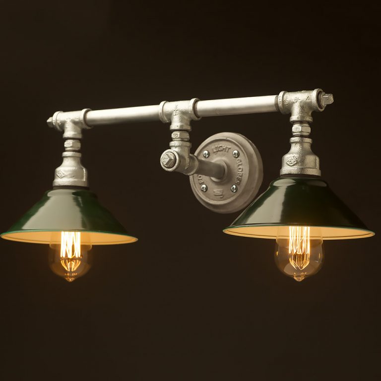 Plumbing Pipe Double Wall Shade Lamp