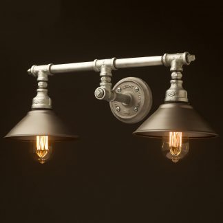 Plumbing Pipe Double Wall Shade Lamp