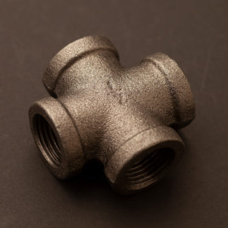 22mm (Half inch) plumbing pipe cross - Edison Light Globes Pty Ltd