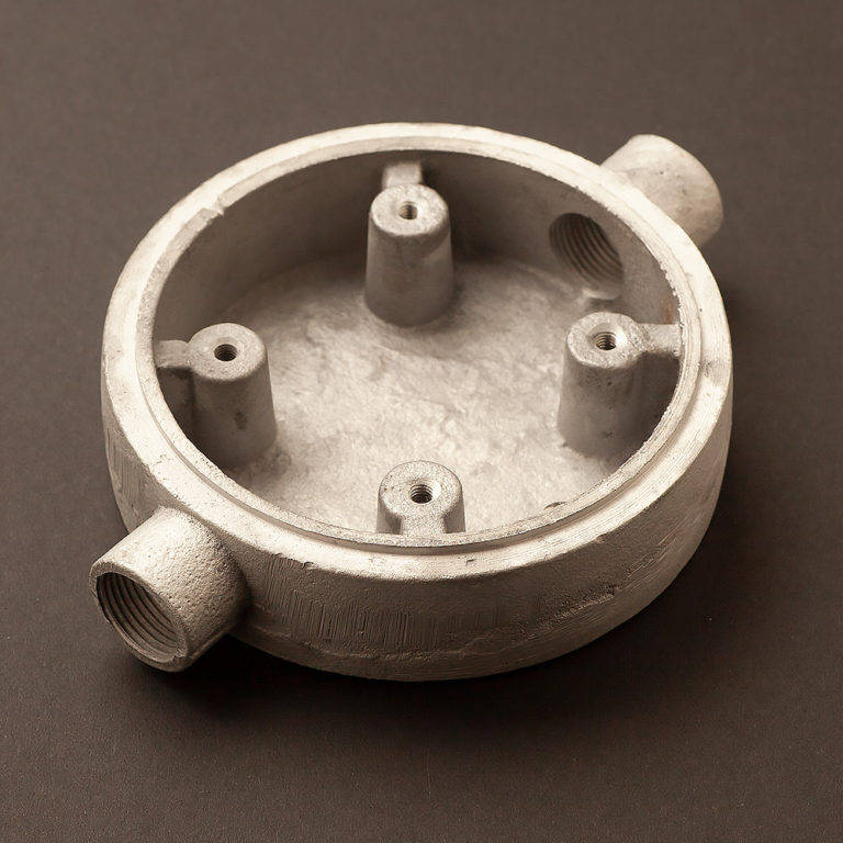 2 Way 20mm Conduit plumbing pipe mount Junction Box