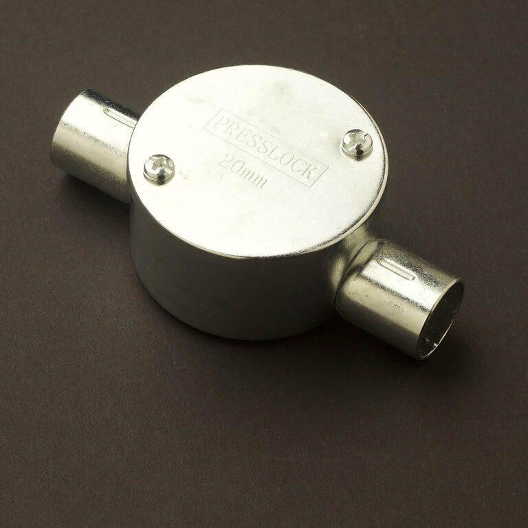 2 Way Angle 20mm Locfit Conduit Outlet Junction Box