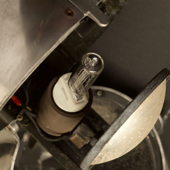 Vintage restored Strand Patt 123 Theater Spotlight