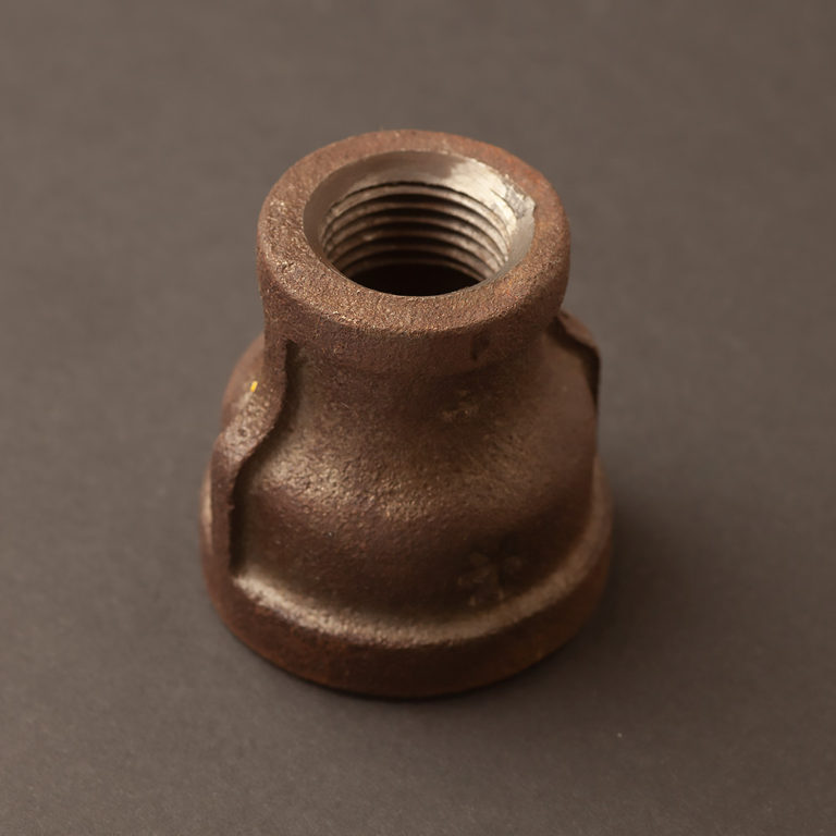 34mm (1 inch) to 22mm (half inch) plumbing pipe coupler - Edison Light ...