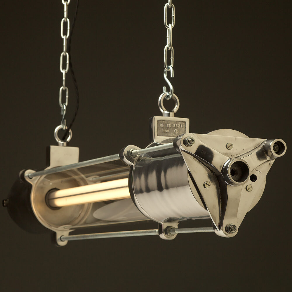 950 mm Repro glass explosion proof cast aluminium light - Edison Light ...