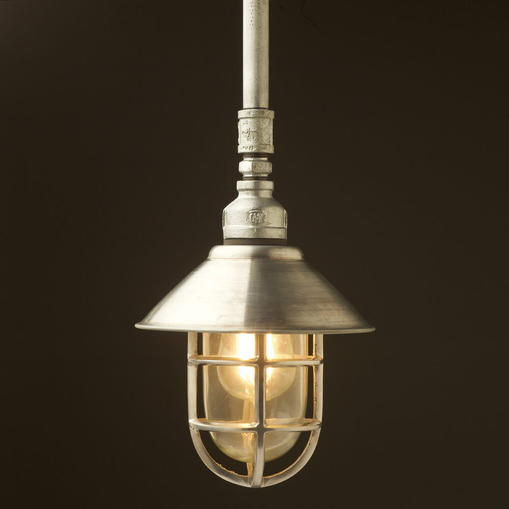 Plumbing Pipe Caged Pendant