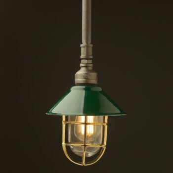 Plumbing Pipe Caged Pendant