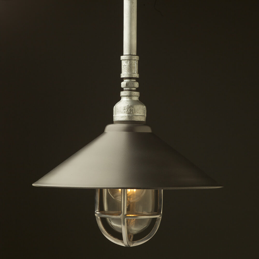 Plumbing Pipe Caged Pendant