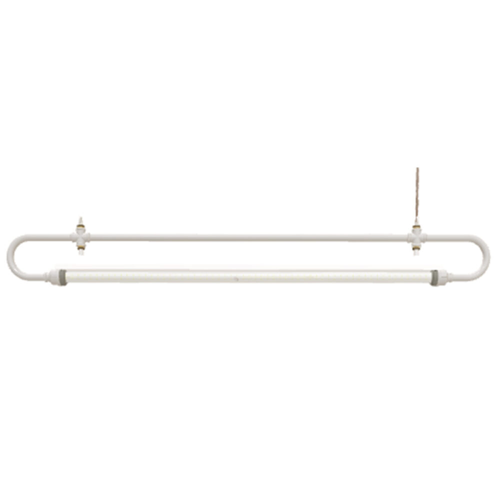 1500 mm Pipe Loop LED Tube Light: Custom-Made Plumbing Light