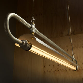 1500 mm Pipe Loop LED Tube Light: Custom-Made Plumbing Light