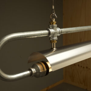 1500 mm Pipe Loop LED Tube Light: Custom-Made Plumbing Light