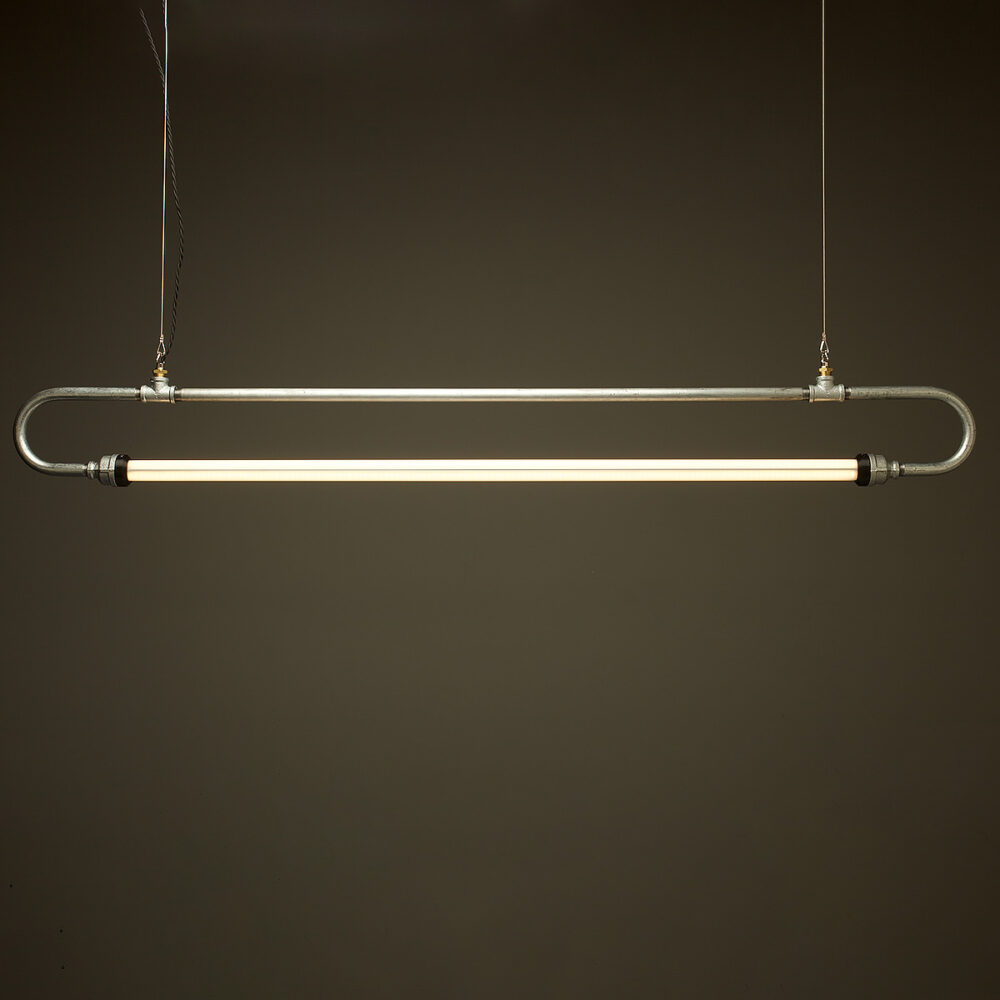 1500 mm Pipe Loop LED Tube Light: Custom-Made Plumbing Light