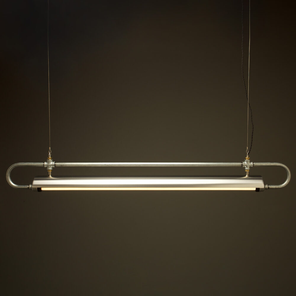 1500 mm Pipe Loop LED Tube Light: Custom-Made Plumbing Light