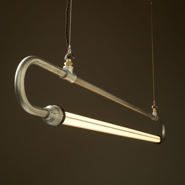 1500 mm Pipe Loop LED Tube Light: Custom-Made Plumbing Light