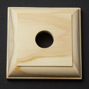 Hoop Pine Square Single Switch Block