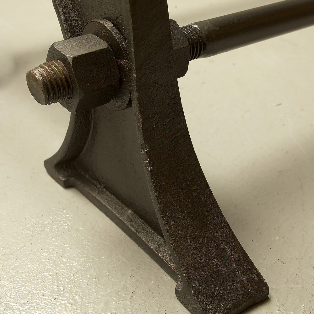 Cast iron table base