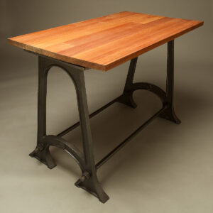 Cast iron table base