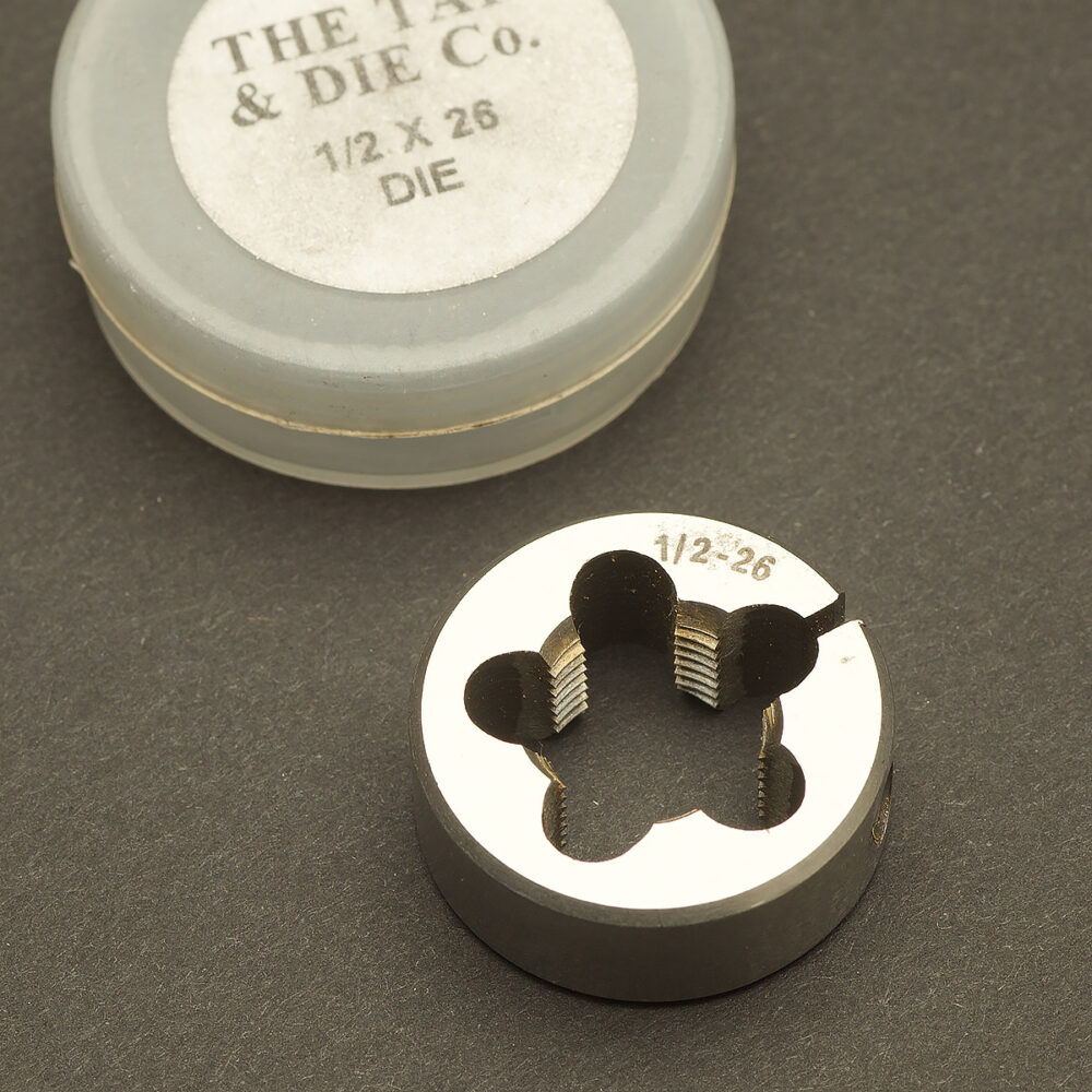 Half inch 26 TPI BSB Die
