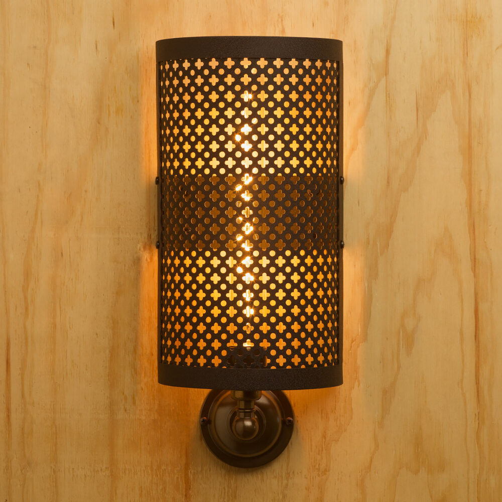 Club&round steel mesh narrow curved wall guard shade