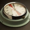 Vintage Ship's Citizen Wall Clock green with radio silence no brand